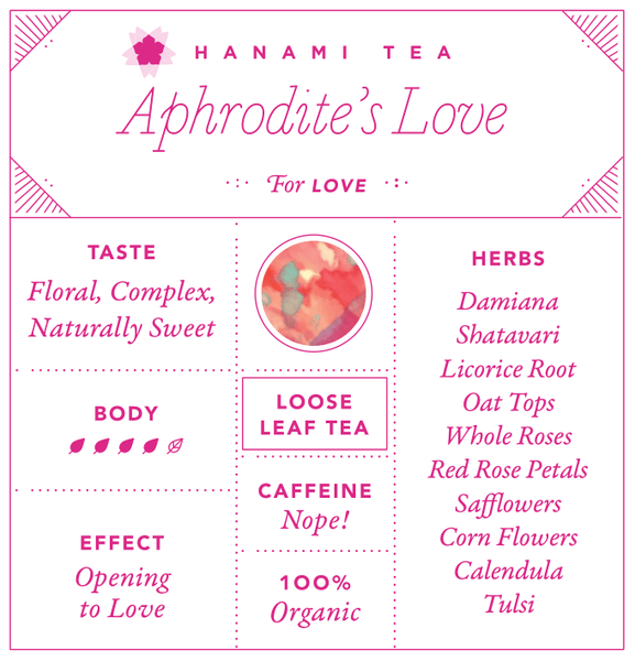 Aphrodite's Pleasure – Hanami Tea