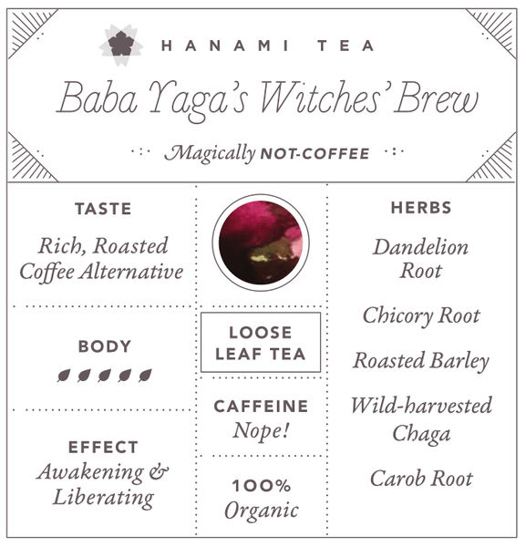 Baba Yaga's Witch's Brew – Hanami Tea